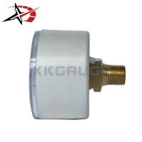 China Balloon Inflation Device Medical Brass Pressure Gauge 30 ATM 40mm Radial Pressure Gauge for sale
