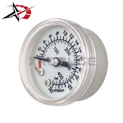 China Brass Connector Medical Pressure Gauge Luminous Dial 30 ATM 40mm Acrylic Lens Pressure Gauge for sale