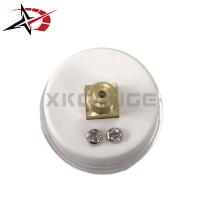 China Brass Connector Medical Pressure Gauge Luminous Dial 30 ATM 40mm Acrylic Lens Pressure Gauge for sale