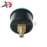 China 40mm Vacuum Pressure Gauge 1 Bar Plastic Case Compact Center Back Mount Pressure Gauge for sale