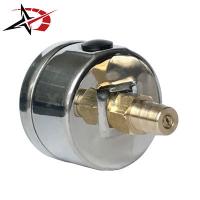 China Compact 40mm Liquid Filled Pressure Gauge Stainless Steel for General Industrial Measurement Monitoring for sale