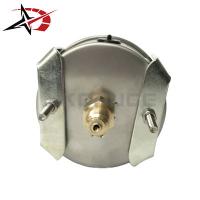 China Stainless Steel 60 Psi Pressure Gauge 3 Inches 3/8 NPT Oil Pressure Gauge Bracket for sale