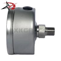 China SS316 Axial Fuel Pressure Gauge For Industry 1/4 NPT 6000 Psi for sale