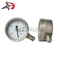 China Radial Direction Chemical Pressure Gauge 1.6 MPa 63mm 316SS Wetted for sale