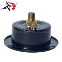 China 63mm Axial Flange Vacuum Pressure Gauge -1000mbar Manometer With Color Scale for sale