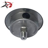 China G1/4 SS 304 6 Bar Pressure Gauge 63mm KL 1.6 Silicone Oil Filled Manometer for sale