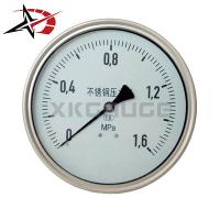 China EN 837-1 1.6 MPa All Stainless Steel Pressure Gauge Blow Out Protection 1/2 PT SUS 316 for sale
