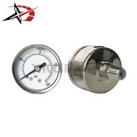China Center Back 40mm Back Connection Pressure Gauge Compact for Industrial Equipment Hydraulic Monitoring for sale
