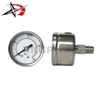China Center Back 40mm Back Connection Pressure Gauge Compact for Industrial Equipment Hydraulic Monitoring for sale