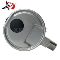 China All Stainless Steel Water Pressure Gauge Glycerin Manometer 100mm for sale