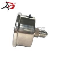 China Back Connection Oil Filled Pressure Gauge 0-16 Bar Vibration Resistant for Hydraulic System Measurement Equipment for sale