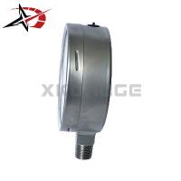China 3000 Psi KL 1.0 125mm All Stainless Steel Pressure Gauge Glycerinum Filled Manometer for sale