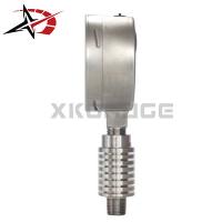 China 3000 Psi 200 Bar All Stainless Steel Pressure Gauge KL 1.0 Bottom Connection for sale