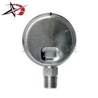 China 2300 Psi 160 Bar 50mm Stainless Steel Pressure Gauge Manometer For Corrosive Media for sale