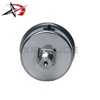 China 304 Ss Pressure Gauge 40mm 15 Psi Glycerine Filled Manometer 1/4 NPT for sale