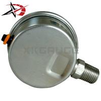 China 50mm All Stainless Steel Pressure Gauge 14 Psi 1 Bar Glycerine Filled Vacuum Manometer for sale