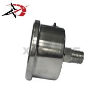 China All Stainless Steel Pressure Gauge 250 Psi Center Back Mount Pressure Gauge 50mm for sale