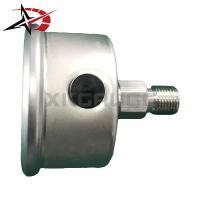 China 40mm All Stainless Steel Pressure Gauge 600kpa Hydraulic Press Pressure Gauge for sale