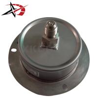 China Flanged 60mm Glycerin Filled Pressure Gauge 2MPa Back Entry Stainless Steel for Industrial Process Monitoring for sale