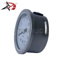 China Air System Liquid Filled Air Pressure Gauge 63mm Axial 0-16 Bar Shockproof Stainless for Compressor Monitoring for sale