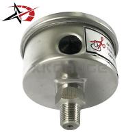 China 10 Bar All Stainless Steel Pressure Gauge EN 837-1 Back Mount Manometer Heating System for sale