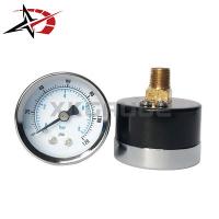 China 8 Bar 40mm Utility Pressure Gauge 120 Psi Brass Connection General Industrial Manometer for sale