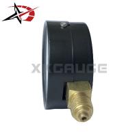 China 60mm  Radial Pressure Gauge 0‑17Bar 250PSI Bottom Mount Dry Manometer for sale