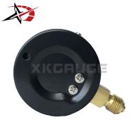 China 60mm  Radial Pressure Gauge 0‑17Bar 250PSI Bottom Mount Dry Manometer for sale