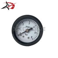 China 40mm Mini Axial Pressure Gauge 0‑6Bar Back Mount Dry Manometer for sale