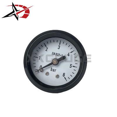 China 40mm Mini Axial Pressure Gauge 0‑6Bar Back Mount Dry Manometer for sale