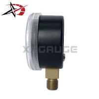 China 40mm Radial High Pressure Gauge 0‑400Bar 6000PSI Dry Bourdon Tube Manometer for sale