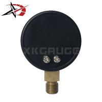 China 40mm Radial High Pressure Gauge 0‑400Bar 6000PSI Dry Bourdon Tube Manometer for sale