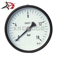 China 100mm Radial High Accuracy Pressure Gauge  0‑16Bar Dry Bourdon Tube Gauge for sale
