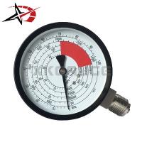 China 100mm Multi Scale Hydraulic Force Pressure Gauge, 0-100MPa / 0-14000psi for sale