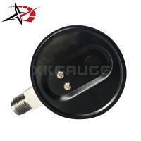 China 100mm Multi Scale Hydraulic Force Pressure Gauge, 0-100MPa / 0-14000psi for sale