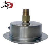 China 63mm Panel Mount Stainless Steel Pressure Gauge, 250kg/cm² Single Scale for sale