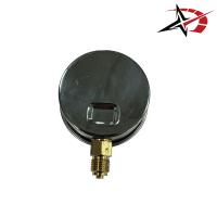 China 63mm Liquid Filled Pressure Gauge 0-40MPa 5800PSI  Hydraulic Manometer for sale