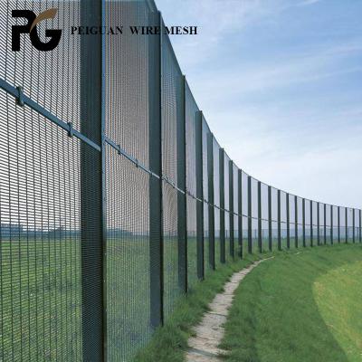China Easily Assembled High Security Walls 358 Security Fence Airport Security Barrier and Welded Wire Mesh Fence Panels for sale