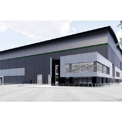 China Wide Span Prefabricated Steel Structure Warehouse | Industrial Metal Frame Building, Commercial Logistics Storage Factory Shed for sale
