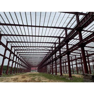 China Large Span Steel Structures Steel Industrial Buildings Pre Engineered Steel Structure for sale