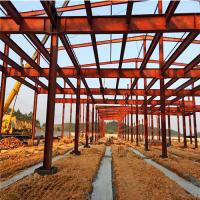 China Steel Building Frame Steel Metal Buildings Prefabricated Building Structure for sale