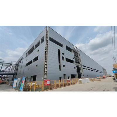 China Steel Metal Buildings Sheds Construction Prefabricated Light Steel Structures Industrial Warehouse Workshop for sale