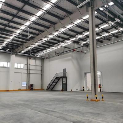 China Steel Mezzanine Floor Construction Prefabricated Light Steel Frame House for sale