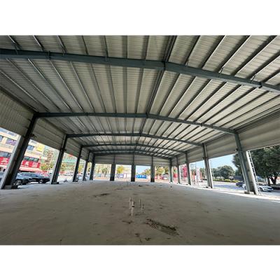 China Customized Prefab Warehouse Workshop Factory Building Construction Metal Steel Structure for Commercial for sale