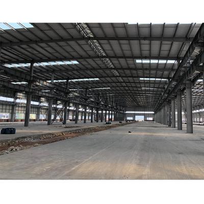 China Quick Assembly Industrial Prefabricated Metal Prefab Factory Workshop Shed Beam Hangar Warehouse Column Building Steel Structure for sale
