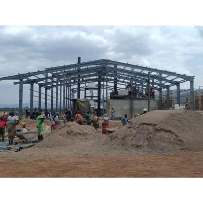 China Custom Metal Buildings Metal Frame Structure Construction Agricultural Steel Frame Buildings for sale