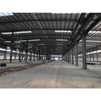 China Prefabricated Light Steel Frame House , Welded Up Portal Steel Frame Buildings for sale