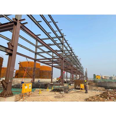 China Metal Building Customized Industrial Steel Structure Workshop for Prefab Galvanized Metal Fram for sale