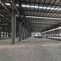 China Lightweight Steel Buildings Metal Buildings Workshop Portal Frame Roof for sale