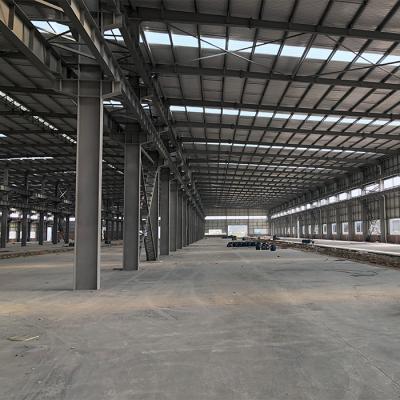 China Lightweight Steel Buildings Metal Buildings Workshop Portal Frame Roof for sale